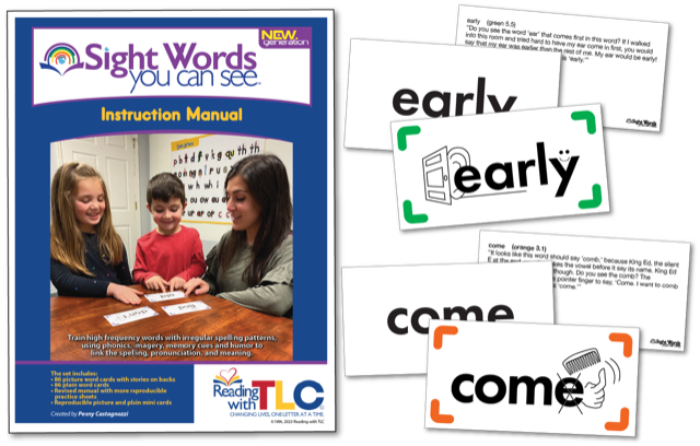 Sight Words You Can See Personal Set - Reading with TLC