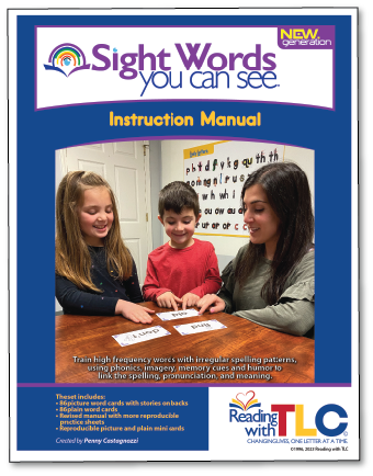Sight Words You Can See Personal Set - Reading with TLC