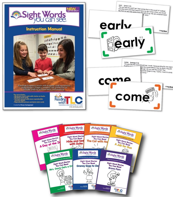 Sight Words You Can See Personal Set - Reading with TLC