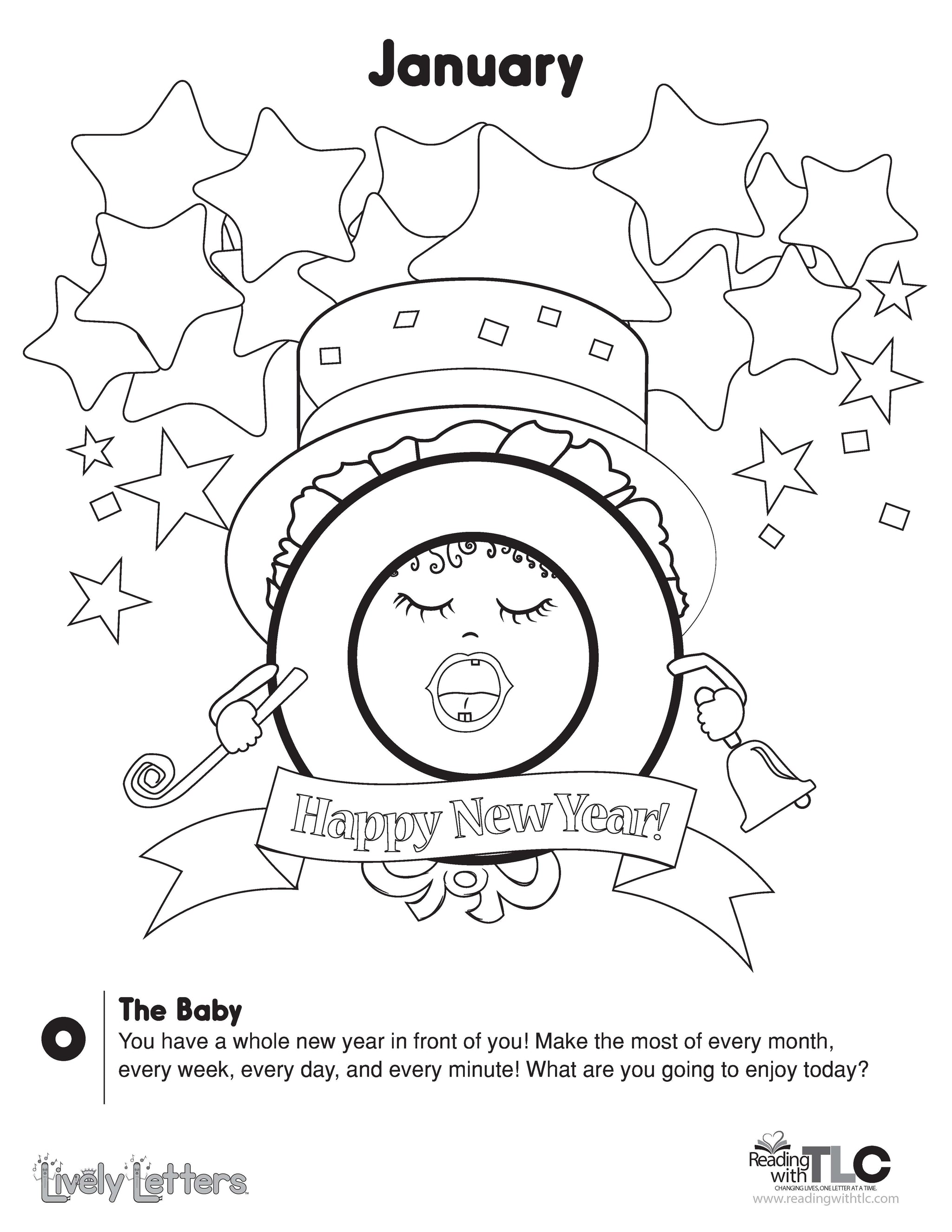 monthly coloring page subscription