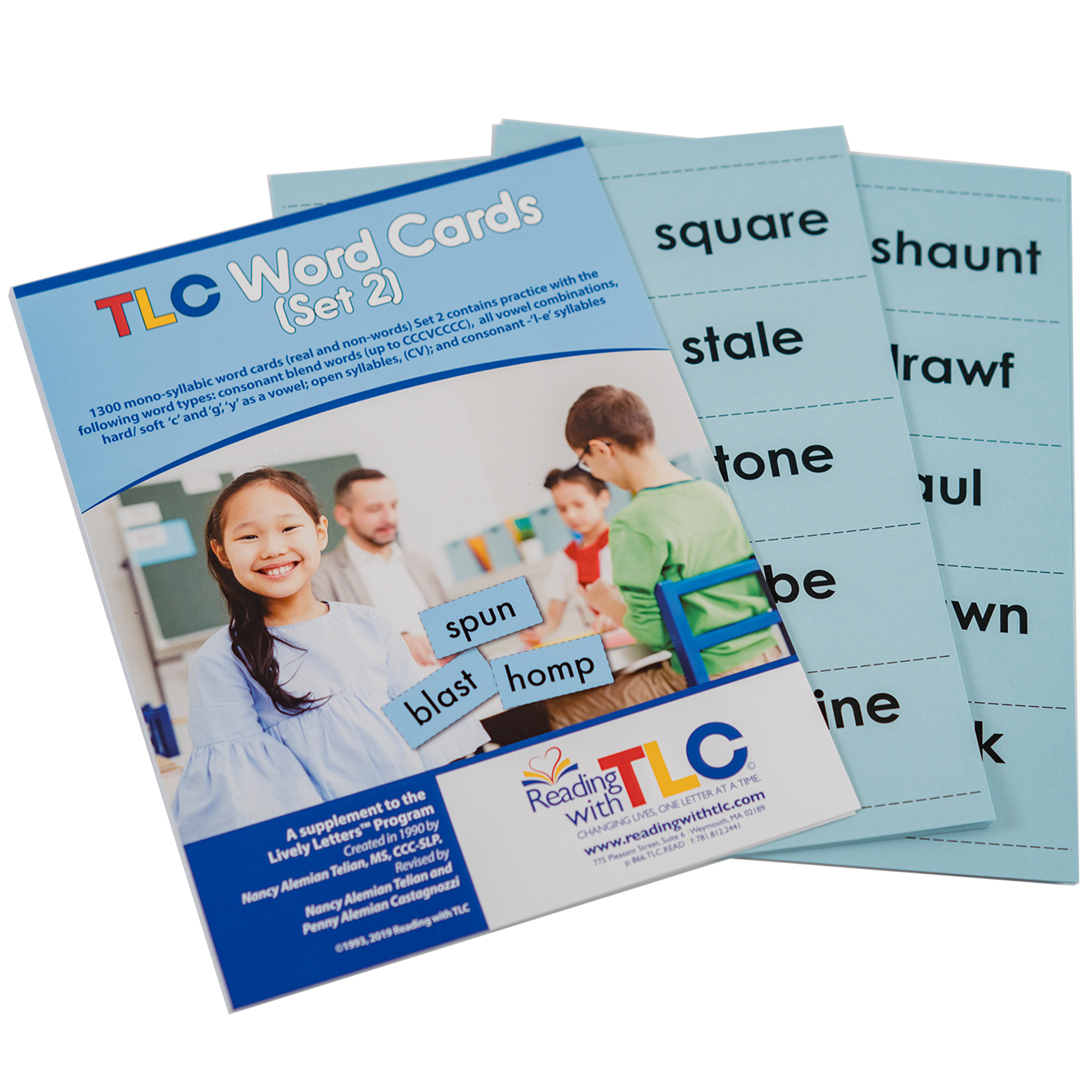 Reading with TLC Word Cards - Set 2